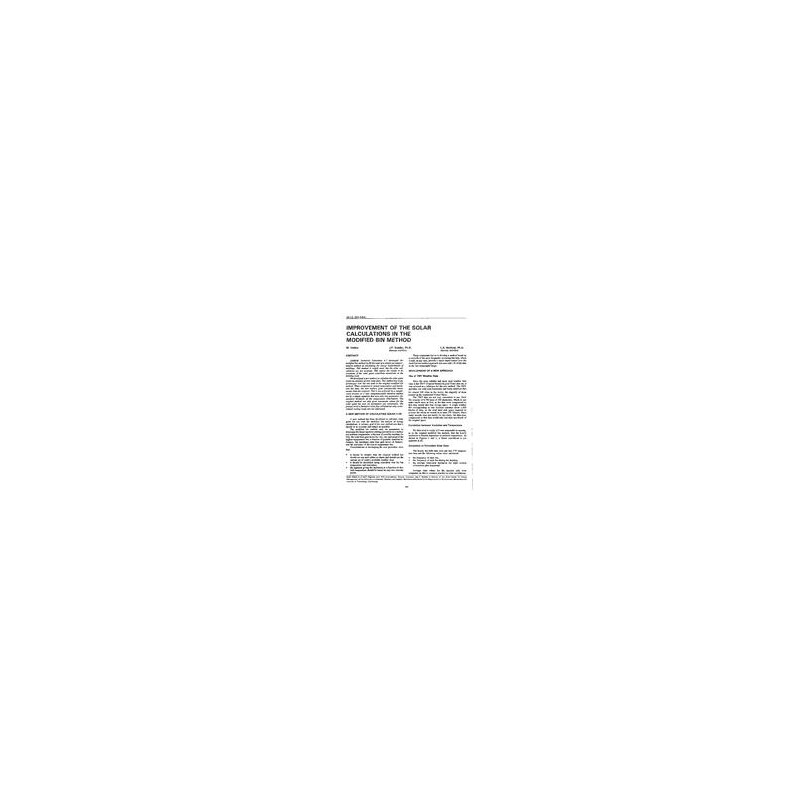 3510 (RP-564) -- Improvement of the Solar Calculations in the Modified ...